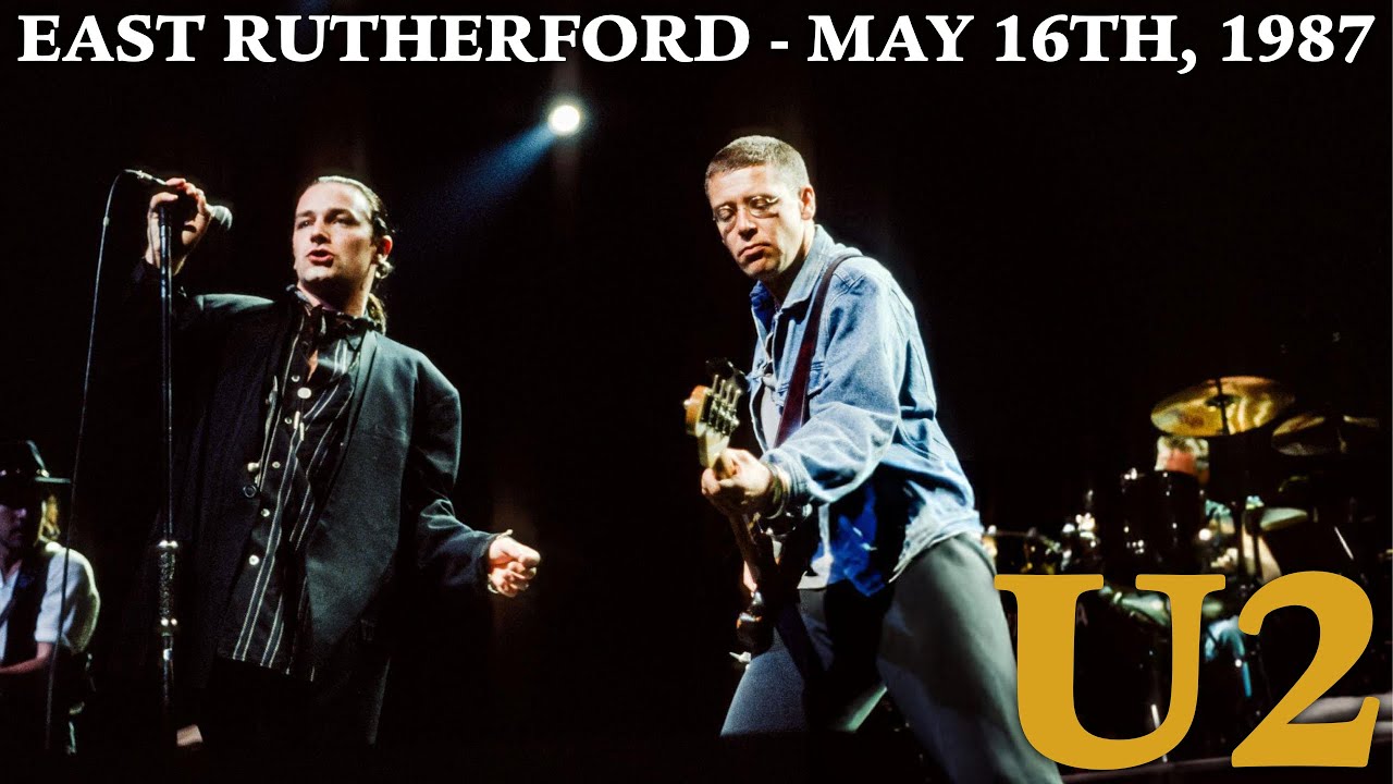 U2 - Live In East Rutherford - May 16th, 1987 - YouTube