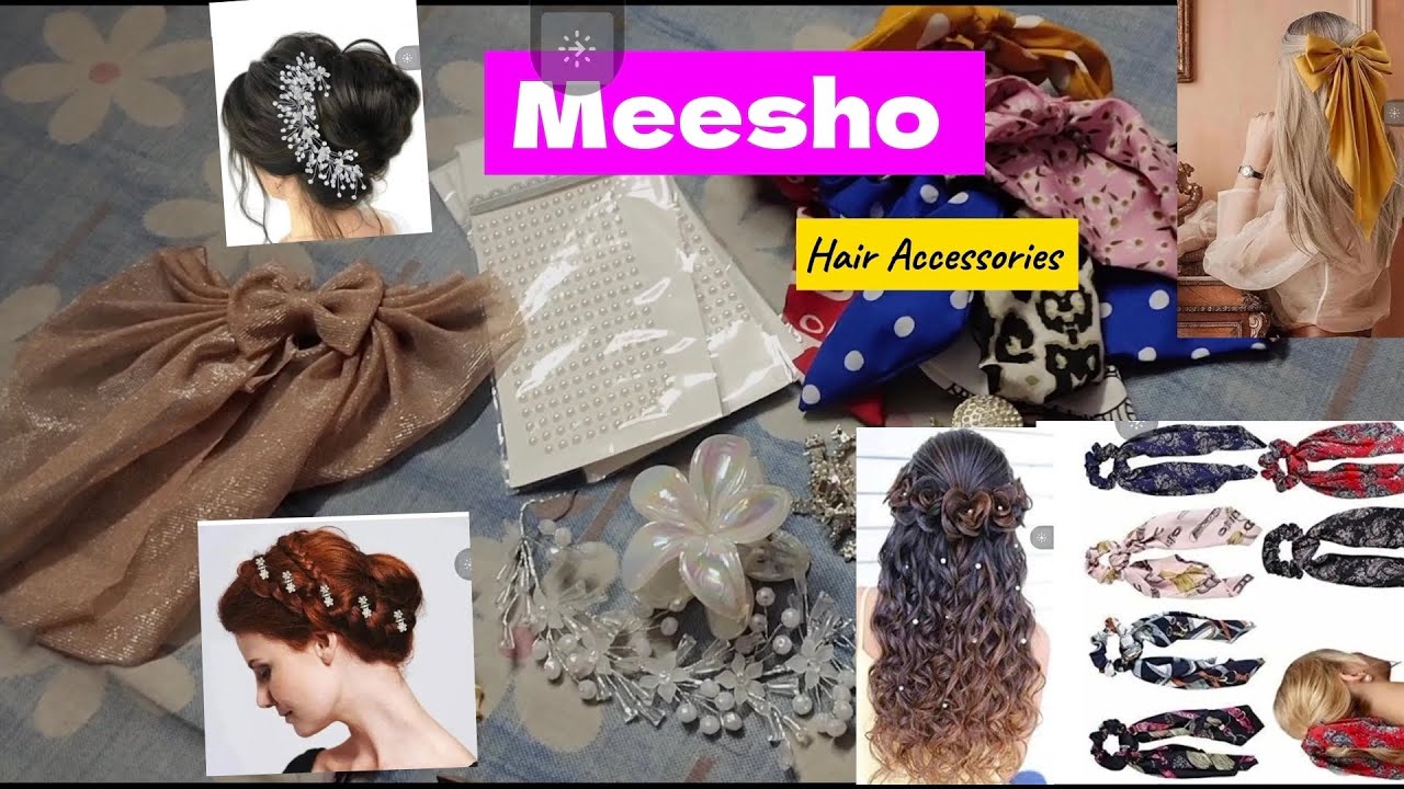 Hair accessories| Meesho | hair accessories | meesho finds - YouTube