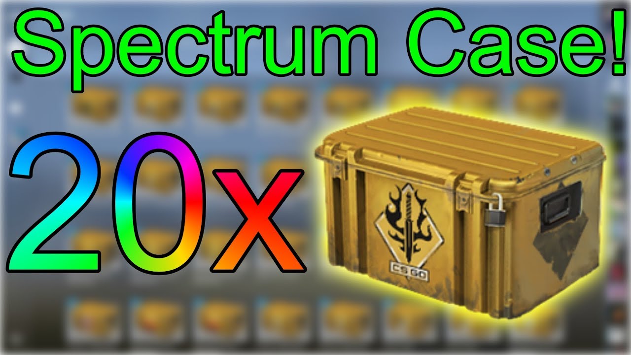 CS:GO Case Opening! 20x Spectrum Case! rip money or ez? :S - YouTube