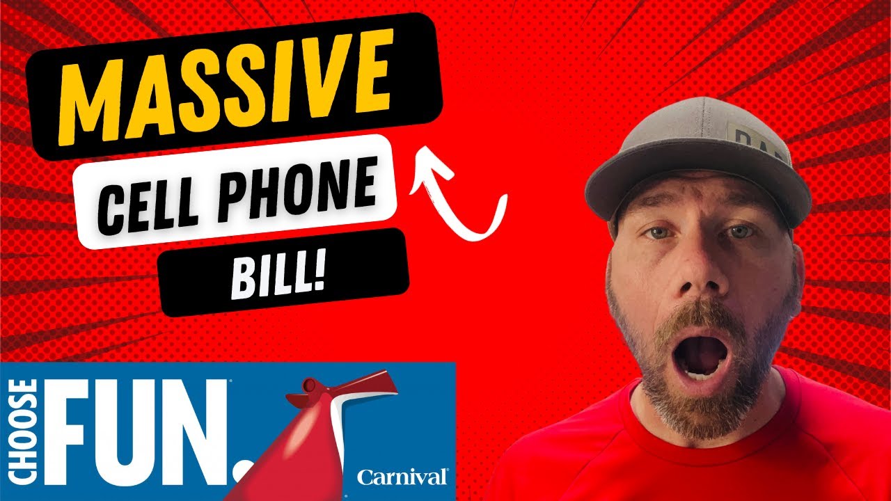 SHOCKING Cell Phone Charges on Carnival Cruise! Passenger DEMANDS ...