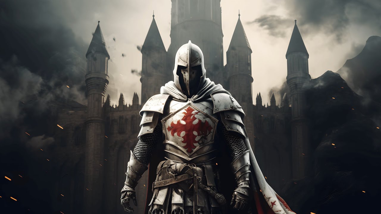 Knights Templar Singing in Ruins of a Gothic Fortress - YouTube