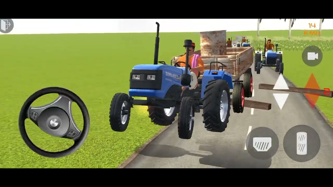 Indian Tractor Driving 3d | Tractor Wala Game | Tractor Game | #3d ...