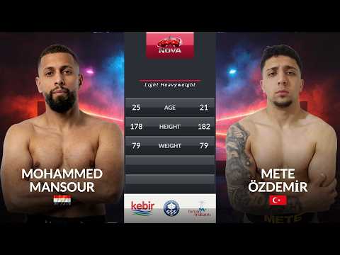Mohammed Mansour (Mısır) vs Mete Özdemir (Türkiye) Boks Maçı Trabzon