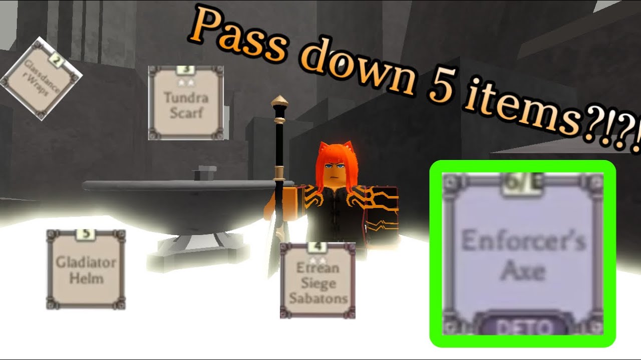 How To Pass Down 5 Items Glitch from Fragments Of Self | Simple ...