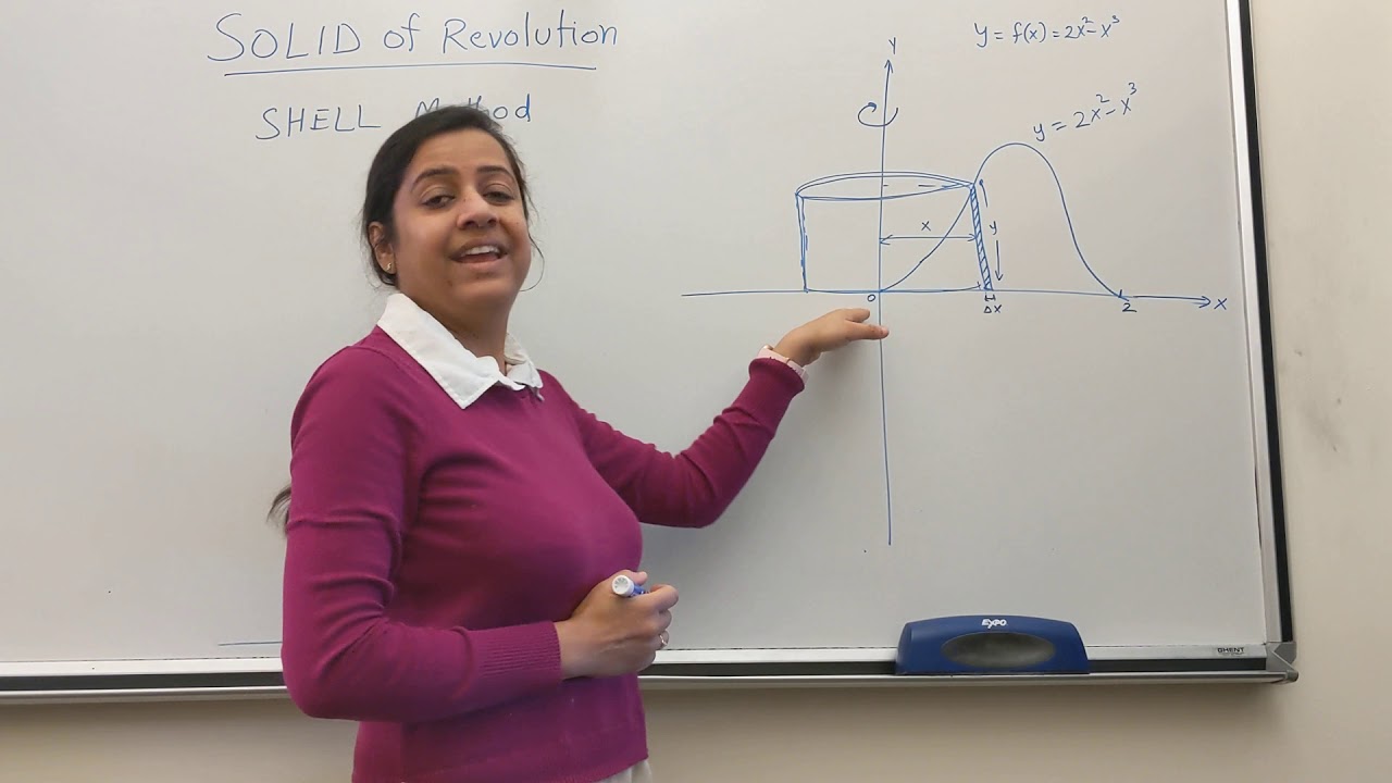 Cylindrical Shell method - YouTube