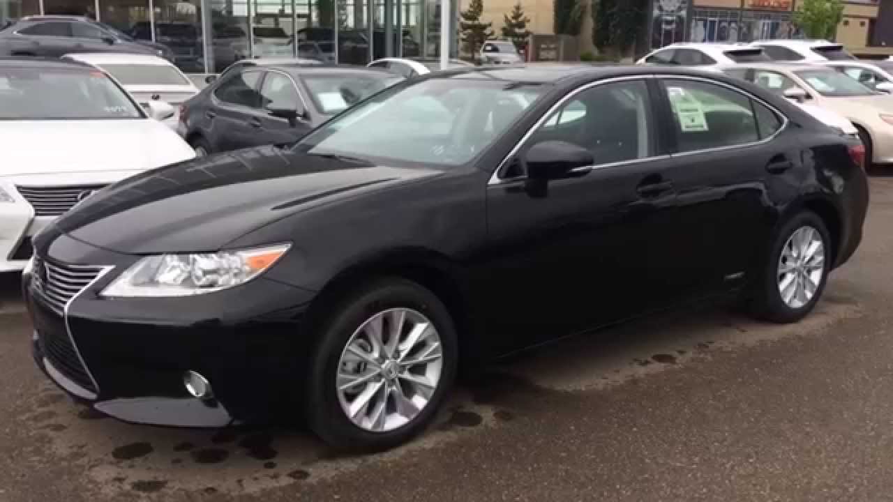 2014 Lexus ES 300h Hybrid - Navigation Package Review - Central Alberta ...