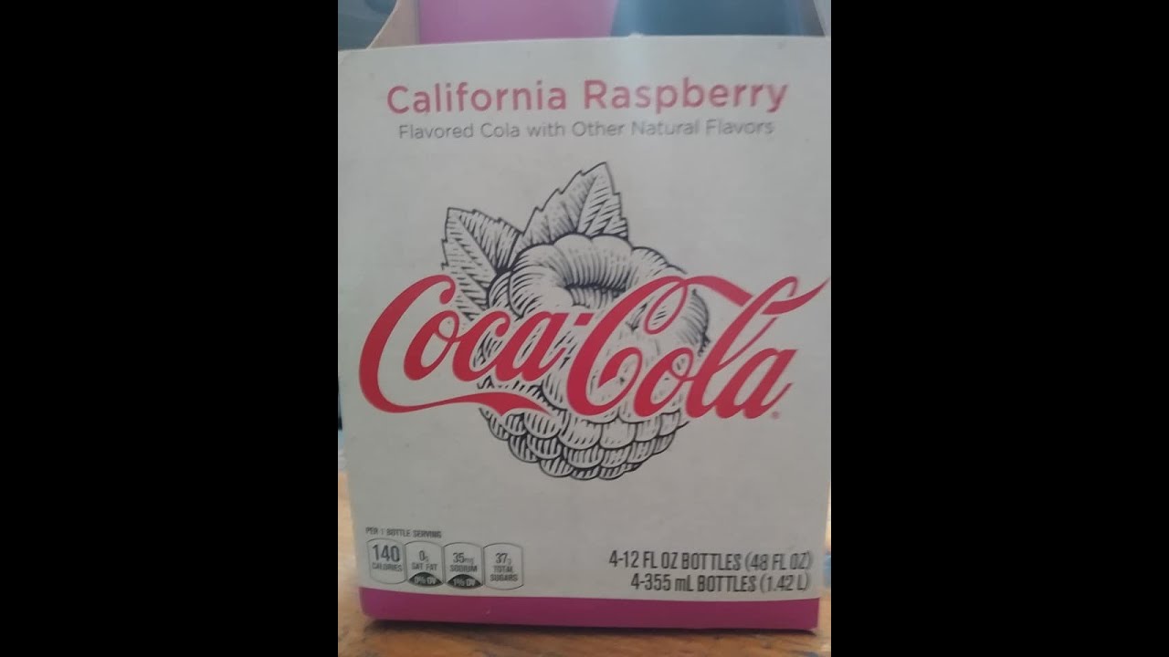 California Raspberry Coca-Cola - YouTube