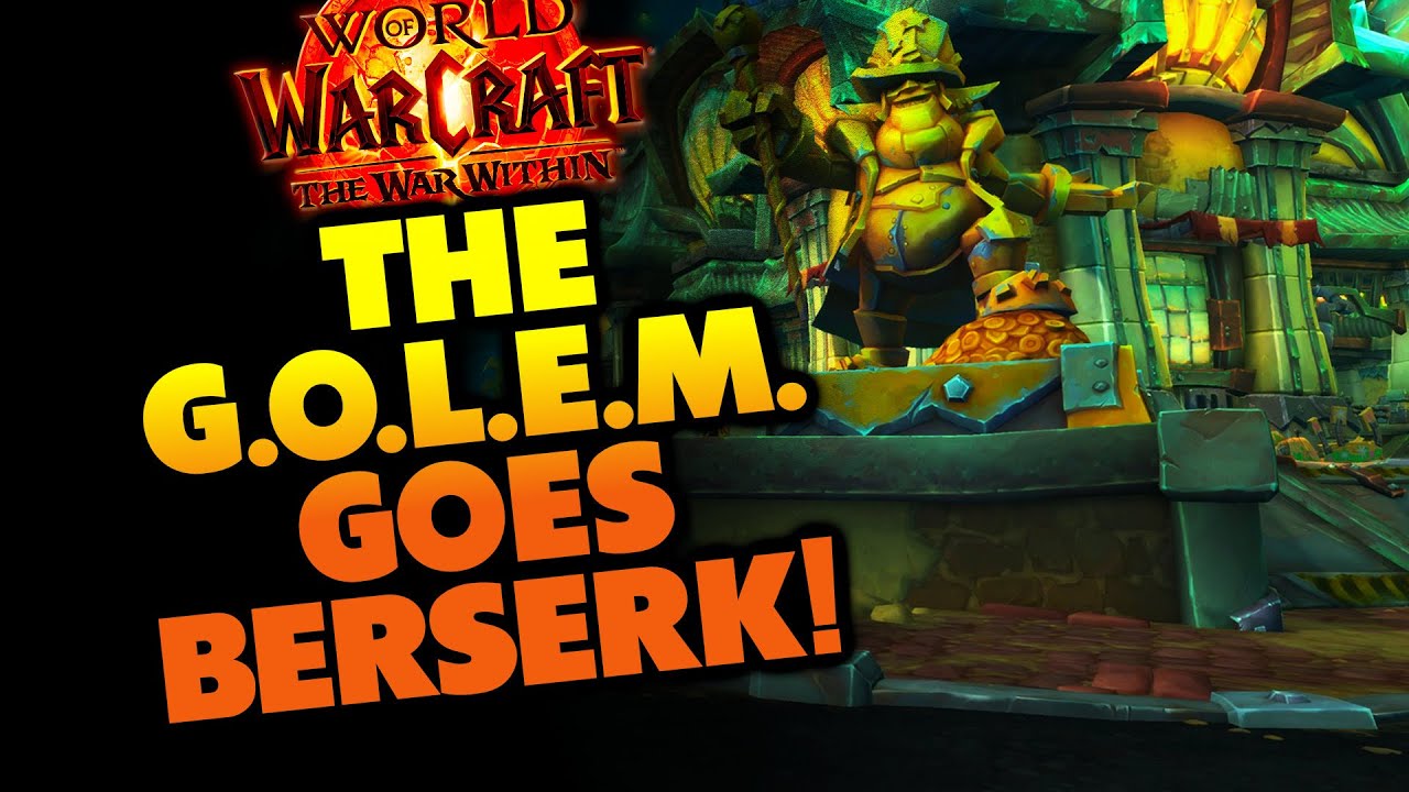 The G.O.L.E.M. Goes Berserk! - YouTube
