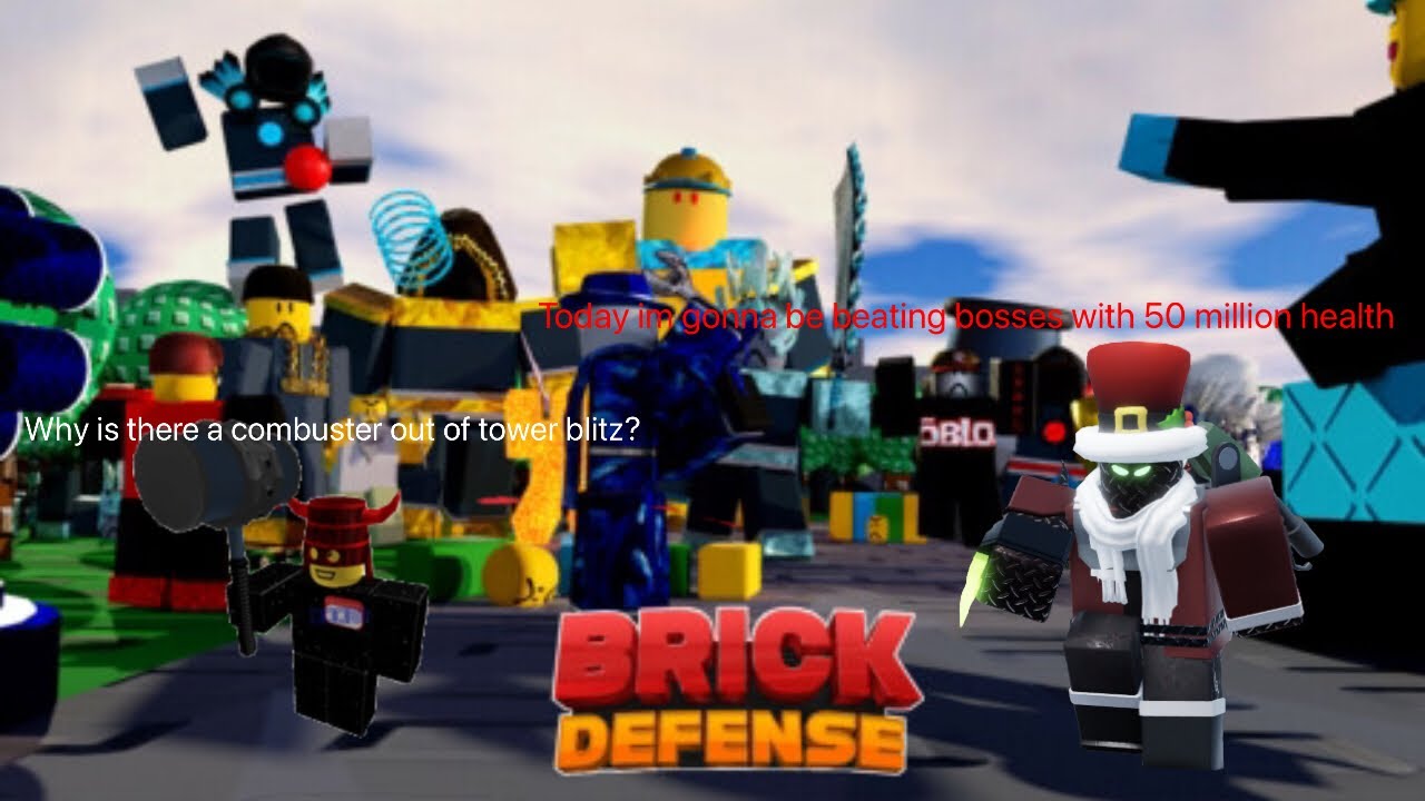 Brick Defense.exe Roblox - YouTube