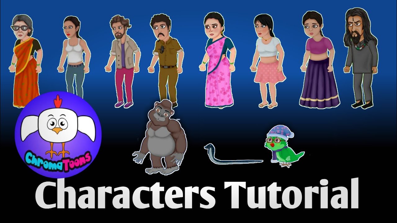 How to Create a Chroma toons Character in Under 2 Minutes?! - YouTube