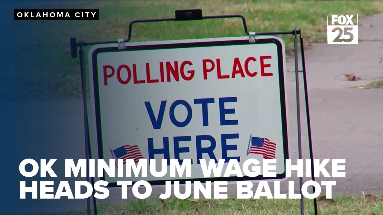 Oklahoma minimum wage hike heads to June ballot amid debate - YouTube