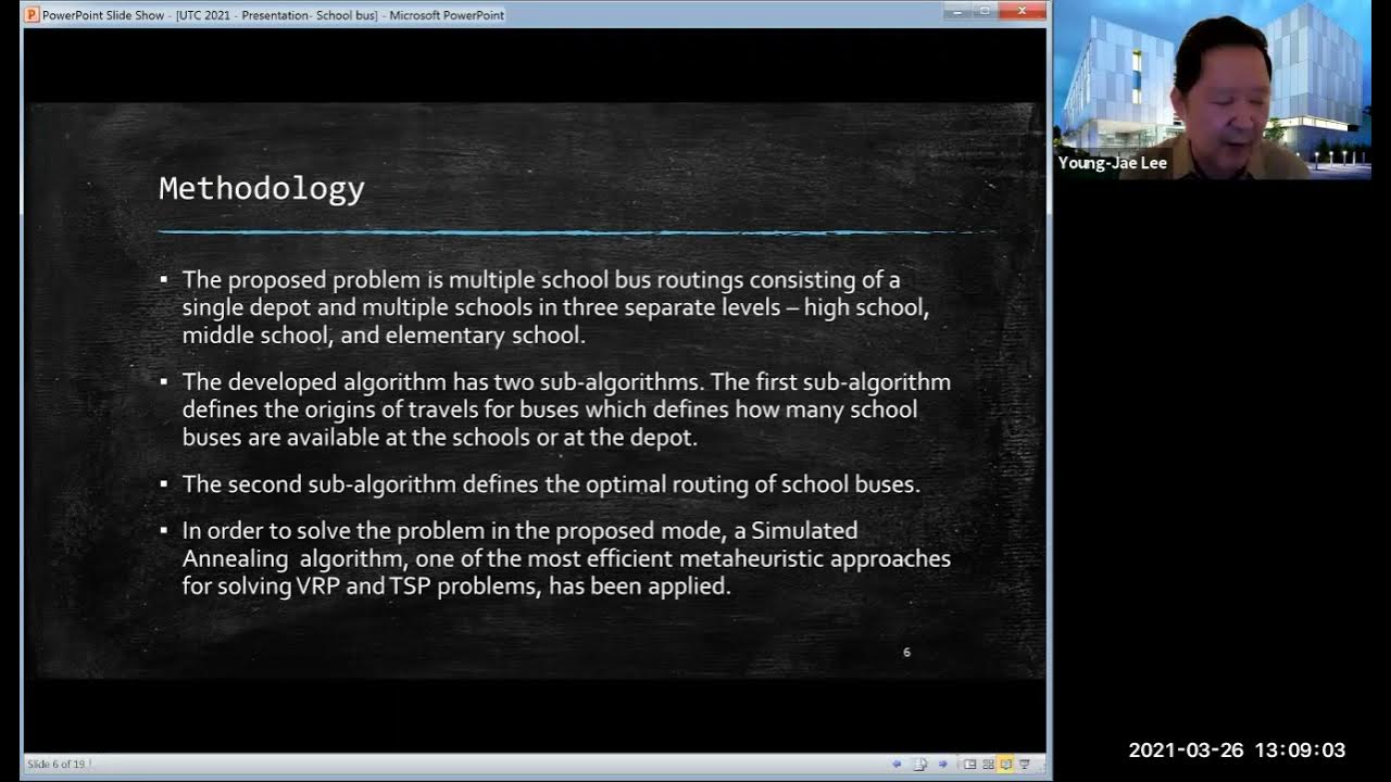Developing an Optimal Integrated Single Framework Algorithm for the Multi-level School Bus ...