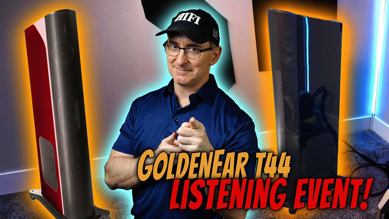 GoldenEar T44 Speaker Listening Event - YouTube