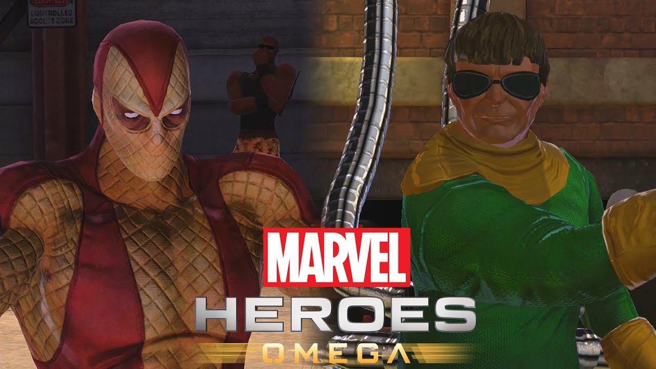 SHOCKER AND DOCTOR OCTOPUS BOSS FIGHTS | Marvel Heroes Omega Gameplay ...