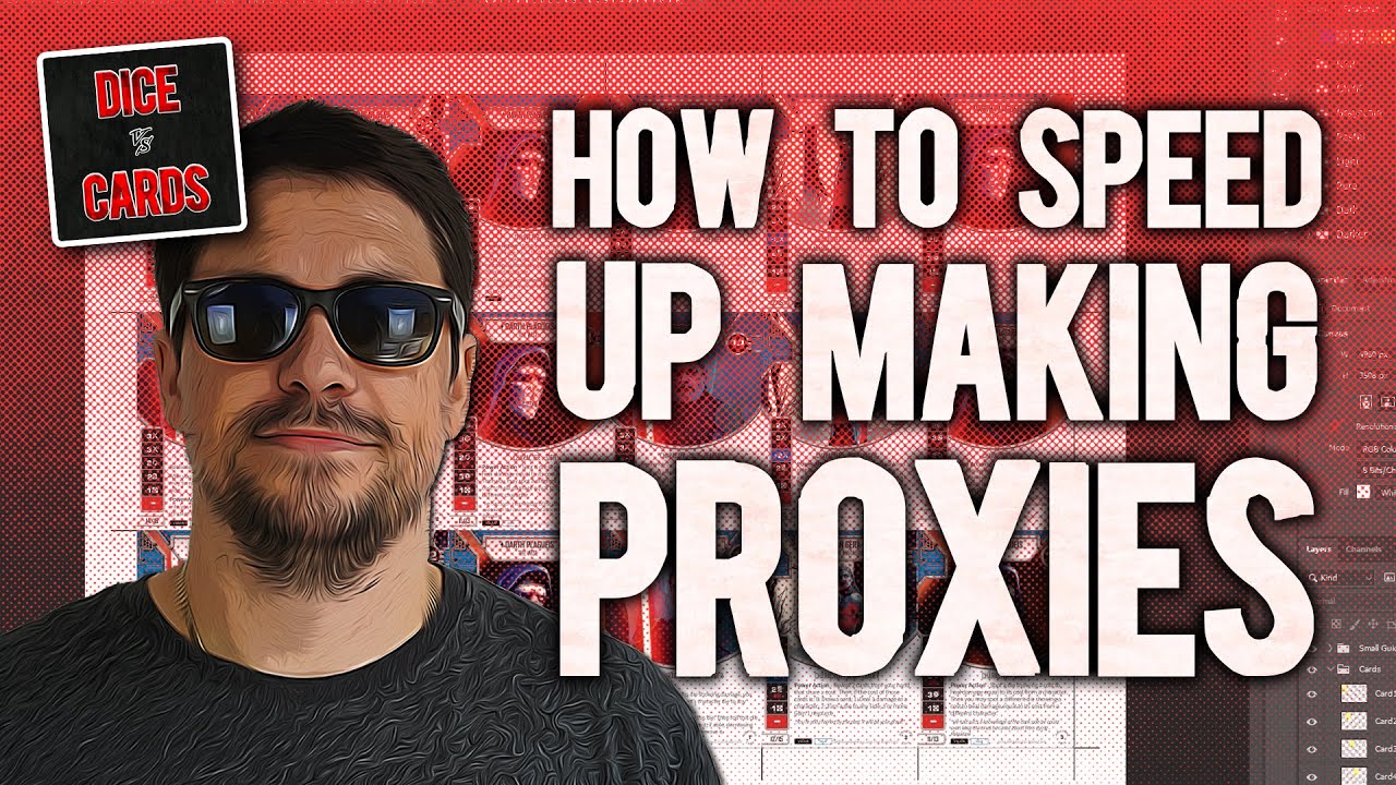 How to Speed Up Making Your Proxy Cards! - YouTube