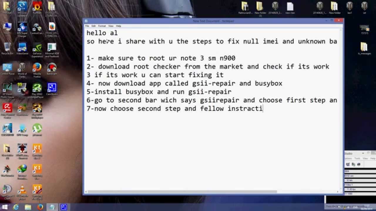 how to repair unknown baseband & IMEI null for note3 and maybe work for ...