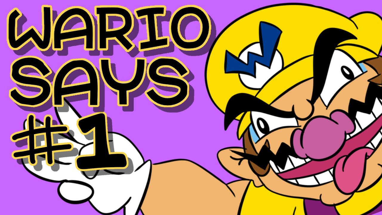 Wario Says #1 | Saying Stuff as Wario - YouTube