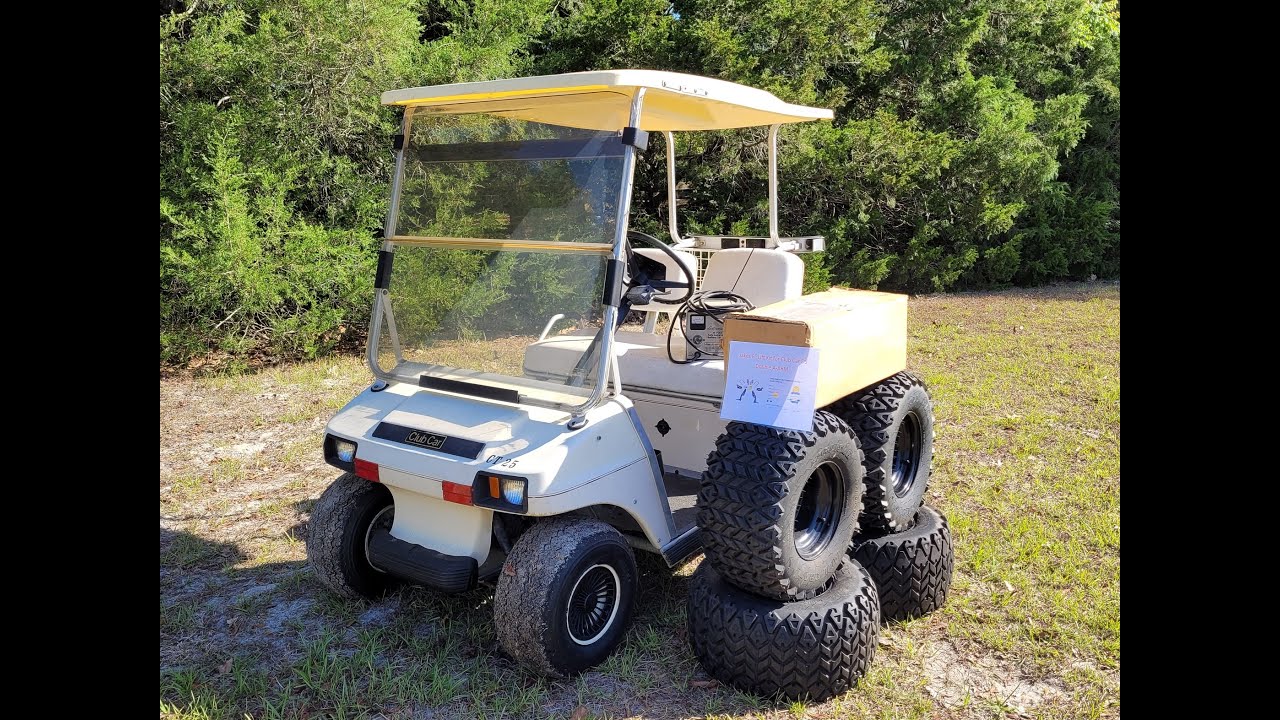 1983 Club Car Golf Cart - YouTube