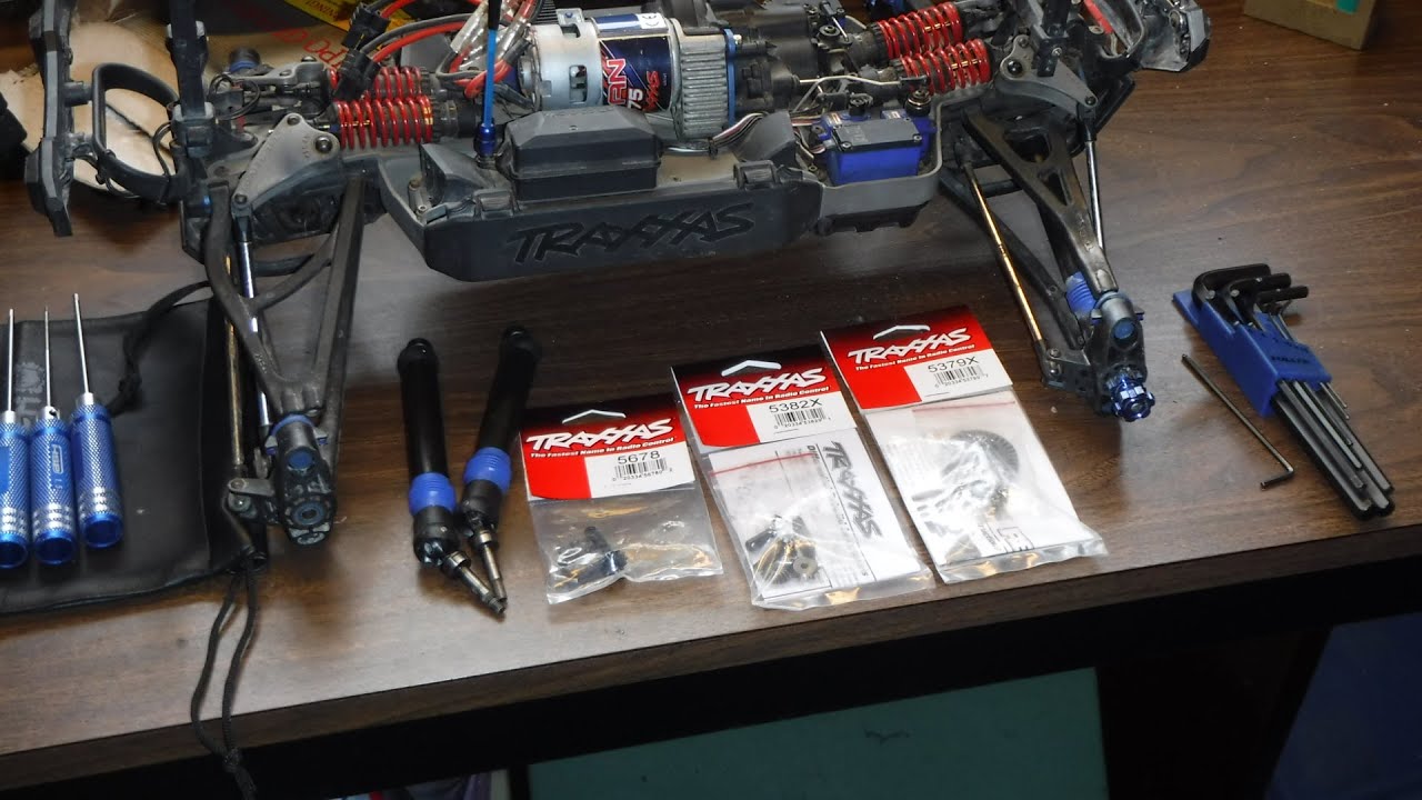 Traxxas Summit Parts Arrived, Repair Notes And Maiden Run Footage - YouTube