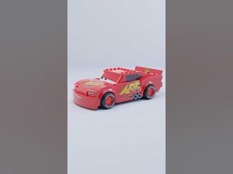 Сборка Лего молния Маквин. Lego Lightning McQueen. Blender 3D. #lego # ...