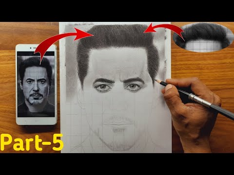 Iron Man (Tony Stark) Part-5 Hair tutorial - YouTube