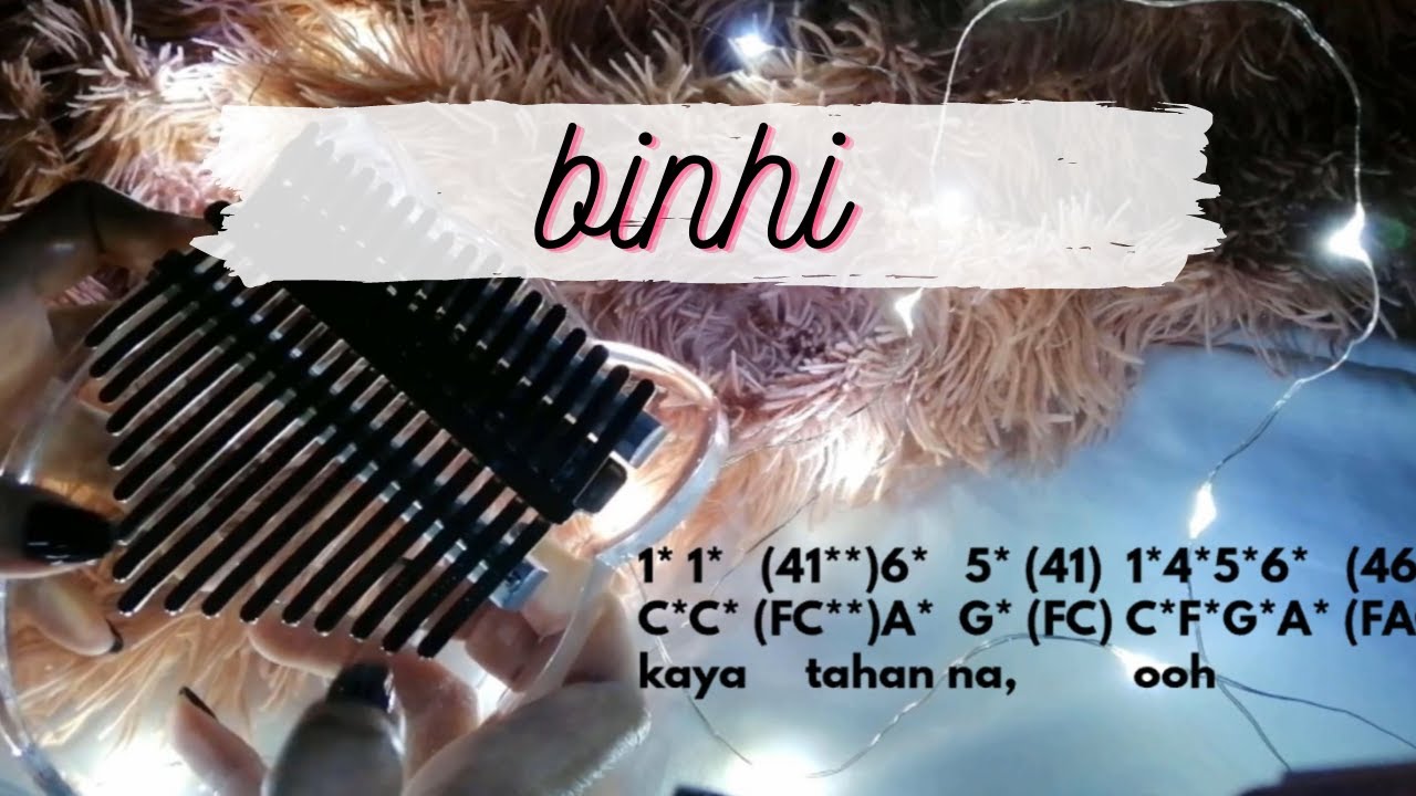 BINHI (Kalimba Cover/Tutorial | with tabs and lyrics) - YouTube