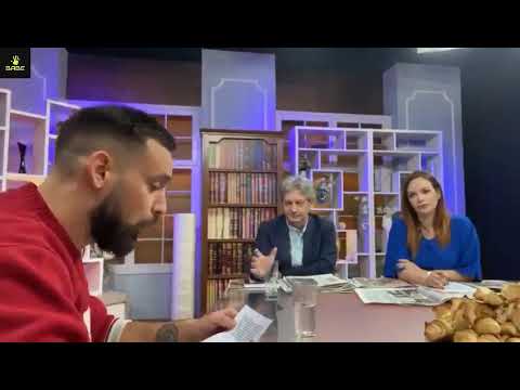 "Prilepak" izbezumio Vučićevog poltrona Marića u emisiji - YouTube