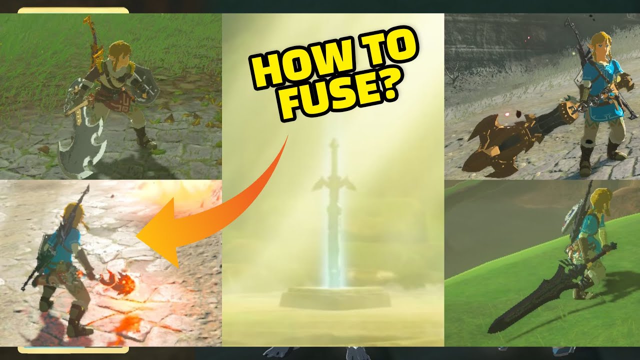 How to fuse weapons and How to get the strongest weapons in Zelda Tears ...