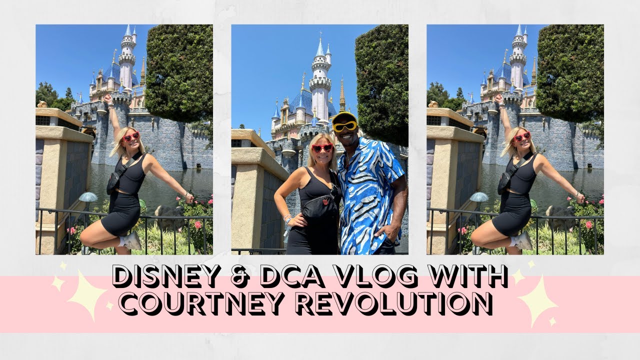 Disneyland & Disney California Adventure vlog with Courtney Revolution ...