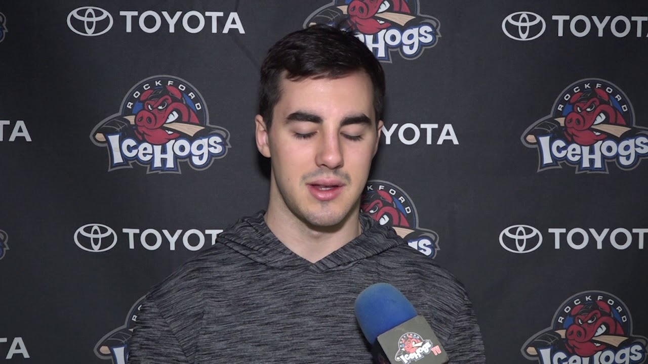 IceHogs Exit Interview Day: Nathan Noel - 4/16/19 - YouTube