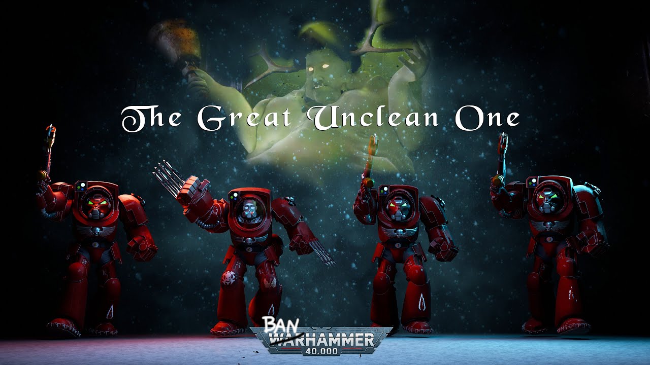 Drachenlord The Great Unclean One - a Banhammer 40K short movie - YouTube
