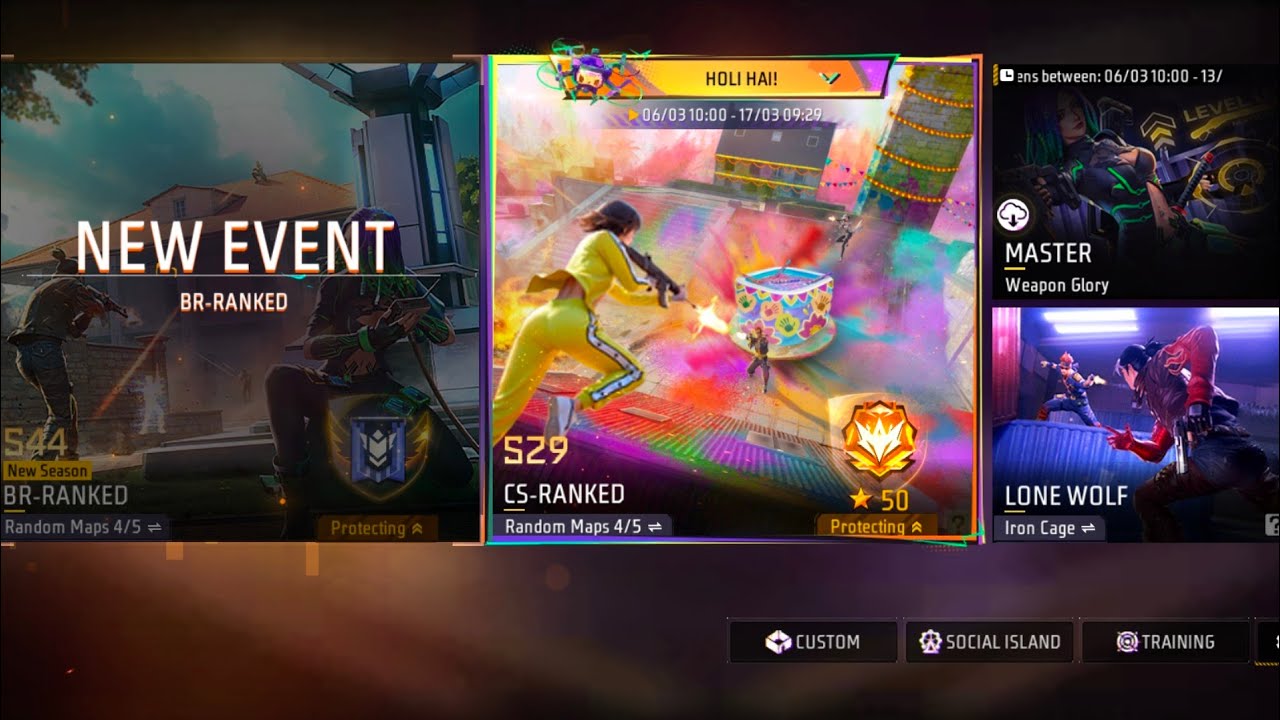 #free fire ka rank push live video free fire ka team code video live 😮 ...