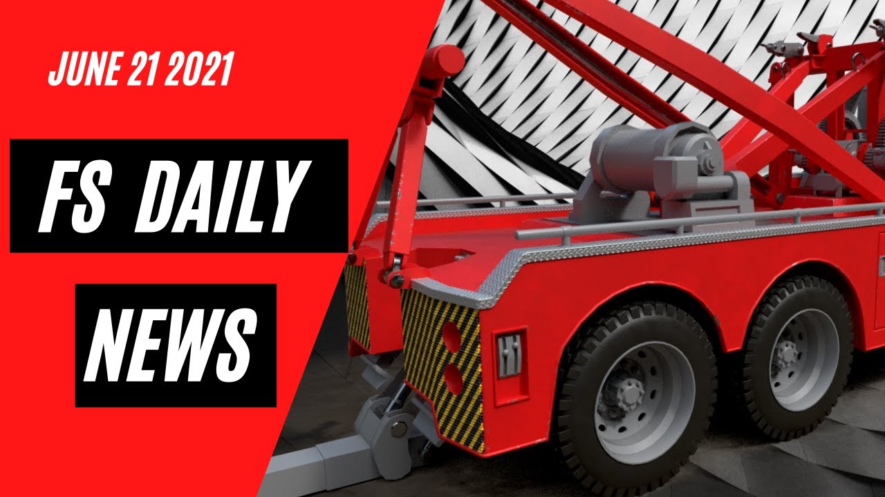 FS DAILY NEWS! Farming Simulator 22 Trailer, TLX Wrecker, Plus More ...