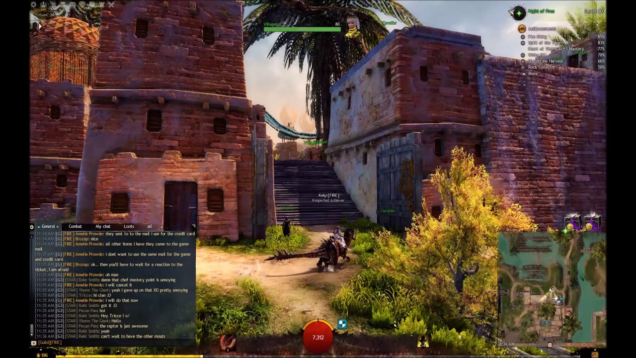 Amnoon Bazaar Mastery Point Guild Wars 2 Path of Fire Expansion - YouTube