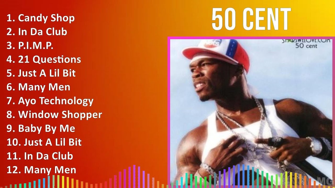 50 Cent 2024 MIX Best Songs - Candy Shop, In Da Club, P.I.M.P., 21 ...