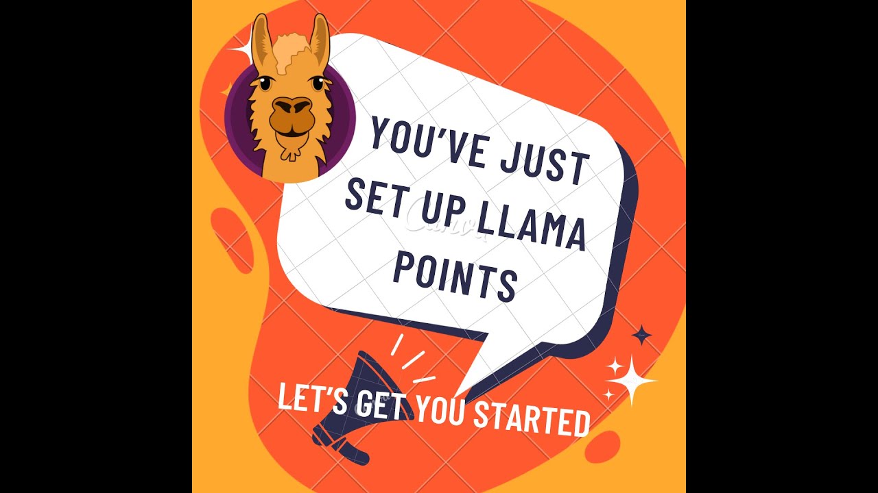 After registration, tips to set up your Llama Points Business... - YouTube