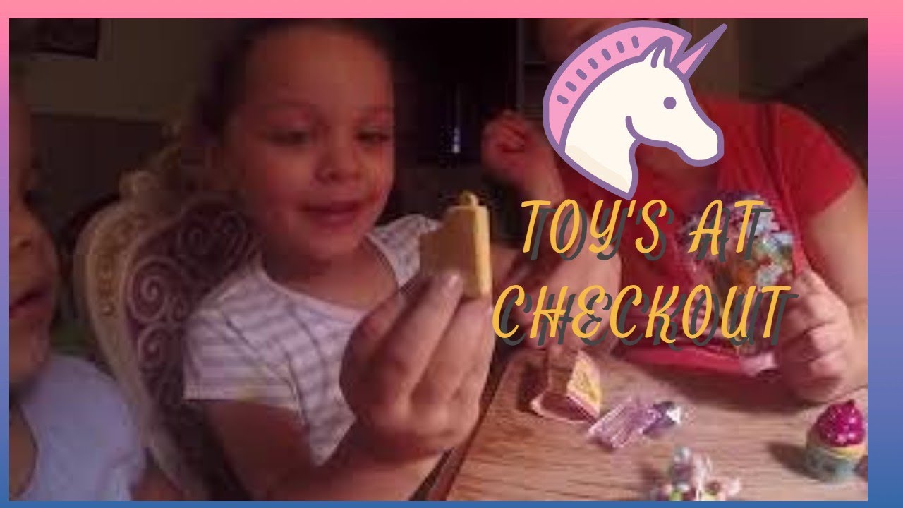 Toys/candy at check out !!!! - YouTube