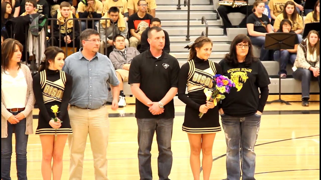South High School Senior Night - YouTube