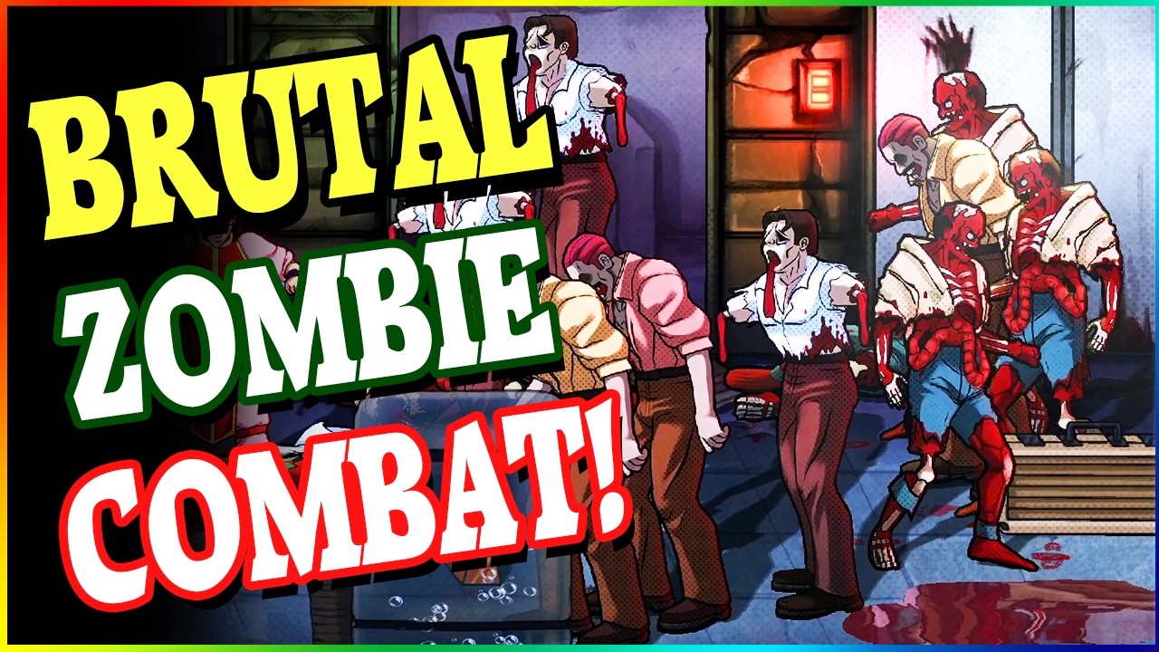 A BRUTAL Zombie Bashing Beat'em Up! | Night Slashers Remake - YouTube