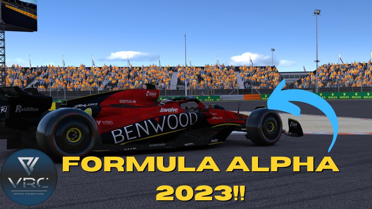 First Drive ! VRC Formula Alpha 2023 - If You Love Tweaking Setups ...