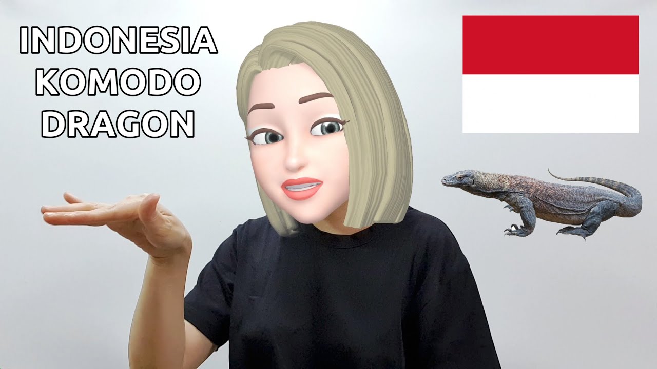 American Sign Language (ASL) Lesson: Indonesia Komodo Dragon - YouTube
