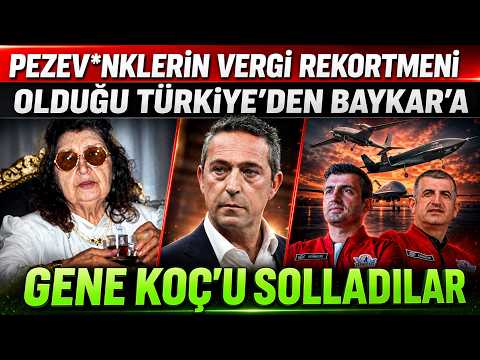Selçuk Bayraktar KOÇ'u Gene SOLLADI ! PEZEV*NKLERiN Vergi Rekortmeni Olduğu Türkiye'den BAYKAR'a !