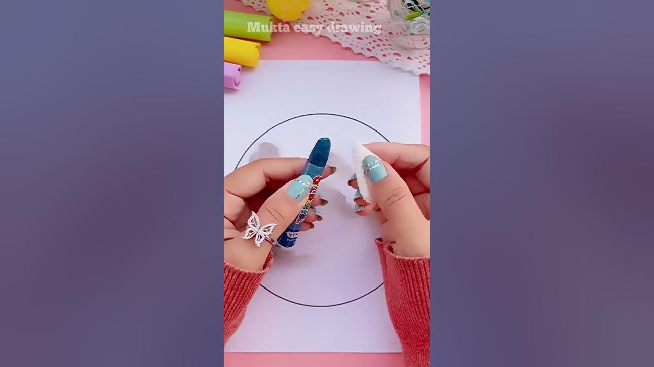 Easy drawing Techniques #shorts #art #painting #youtubeshorts - YouTube