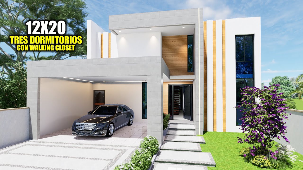 LINDA CASA 12x20 - TRES DORMITORIOS CON BAÑO Y VESTIDOR (RVL CASAS 2022 ...