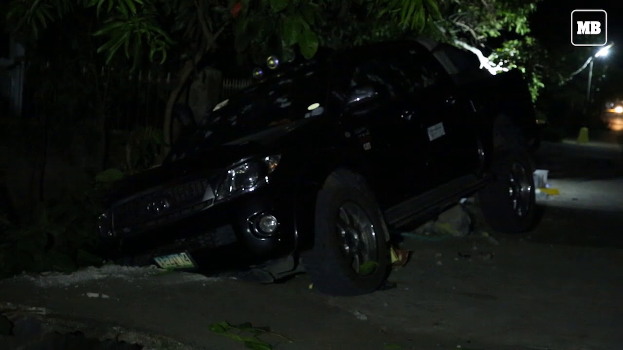 SOCO investigates crime scene where Sudipen Mayor Alexander Buquing was ...