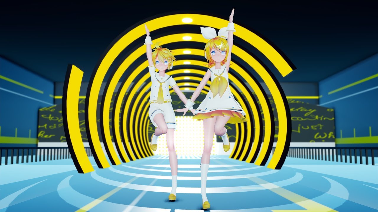 [MMD 4K] 18009 Sour Rin&Len Heart à la Mode / ハートアラモード ver.【96猫＆vip店長 ...