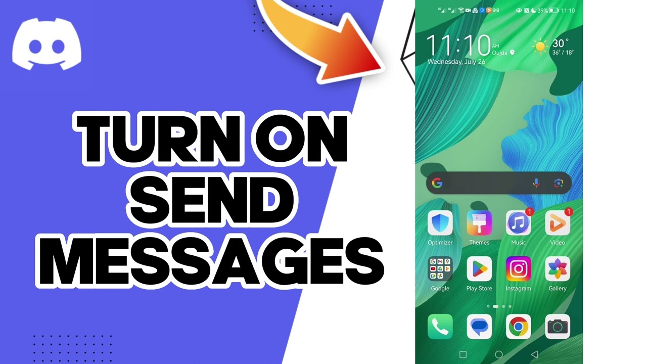 How To Turn On Send Messages On Discord YouTube How To Turn On Send Messages On Discord YouTube