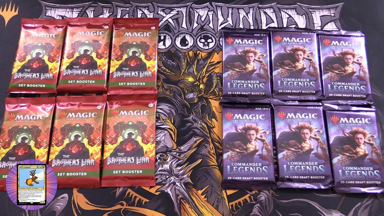 The Brothers' War Vs Commander Legends PACK BATTLE! - YouTube