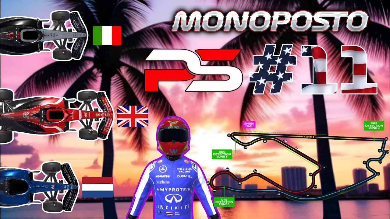 Lucky Lightning McQueen´s Helmet | PSC S1 Ep. 11 MIAMI | MONOPOSTO 2025 ...