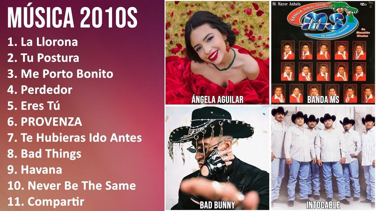 MÚSICA 2010s ~ 30 Exitos ~ Inmortales Melodías - YouTube